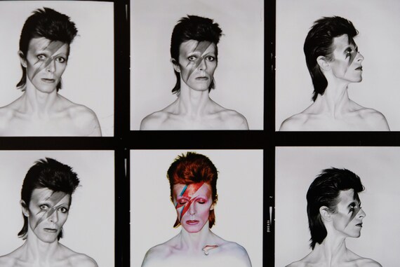 David Bowie Aladdin Sane Photo Shoot