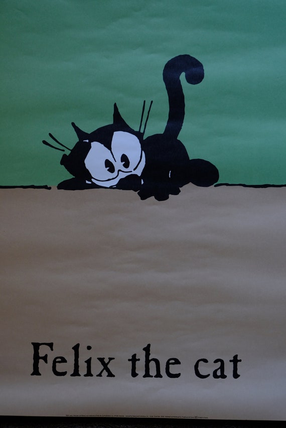 Felix the Cat Poster - Etsy