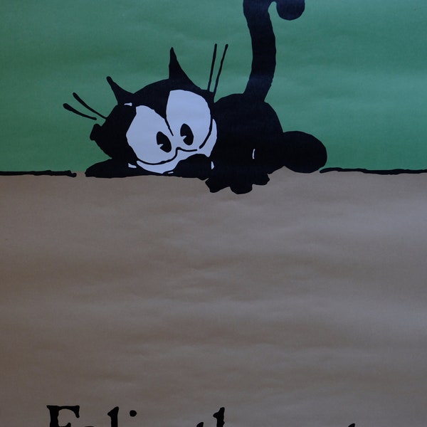 Felix the Cat Poster - Etsy