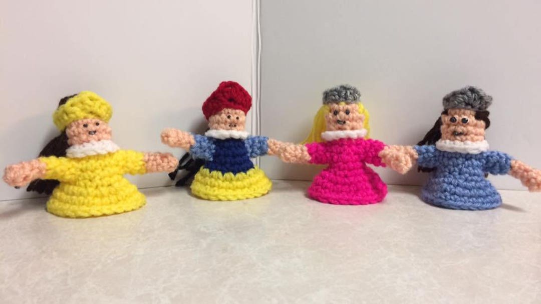 Princess Finger Puppets - Etsy