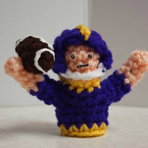 Football Player, Finger Puppets - Etsy
