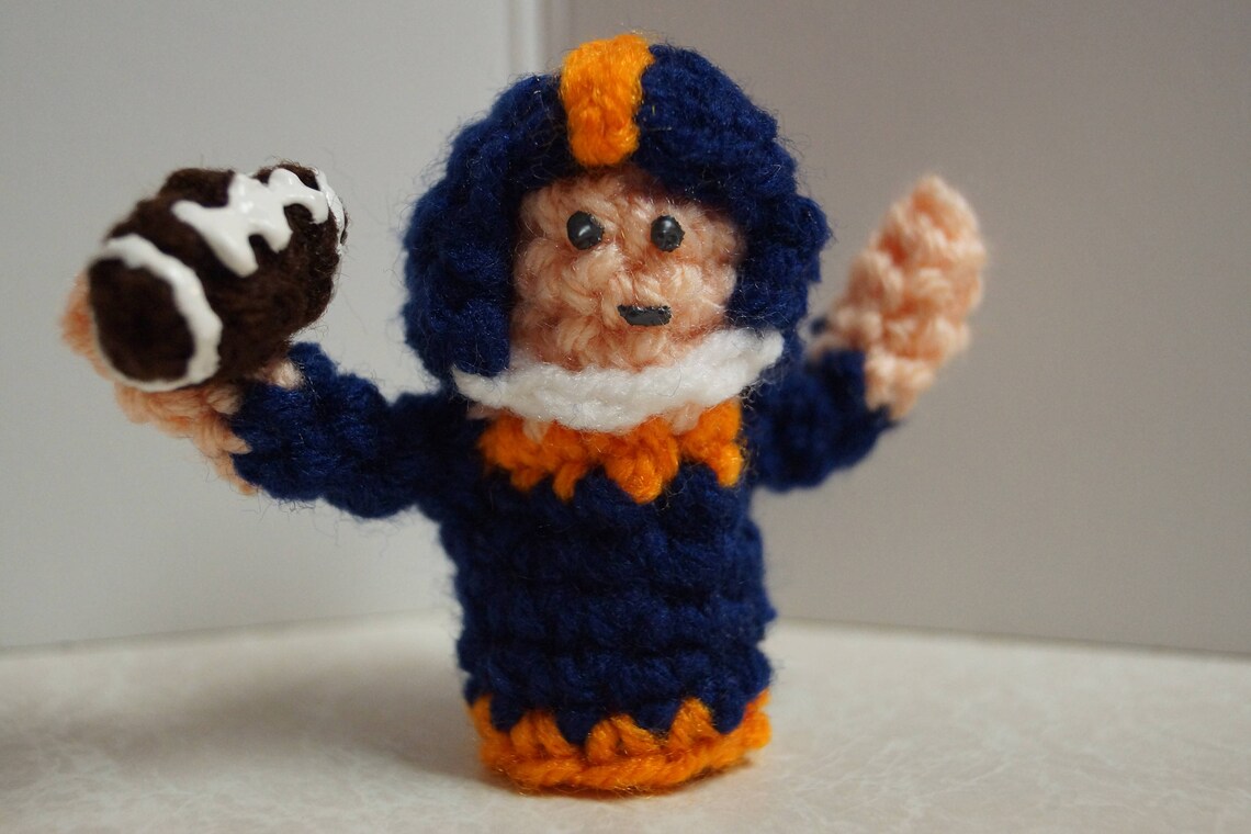 Football Player, Finger Puppets - Etsy
