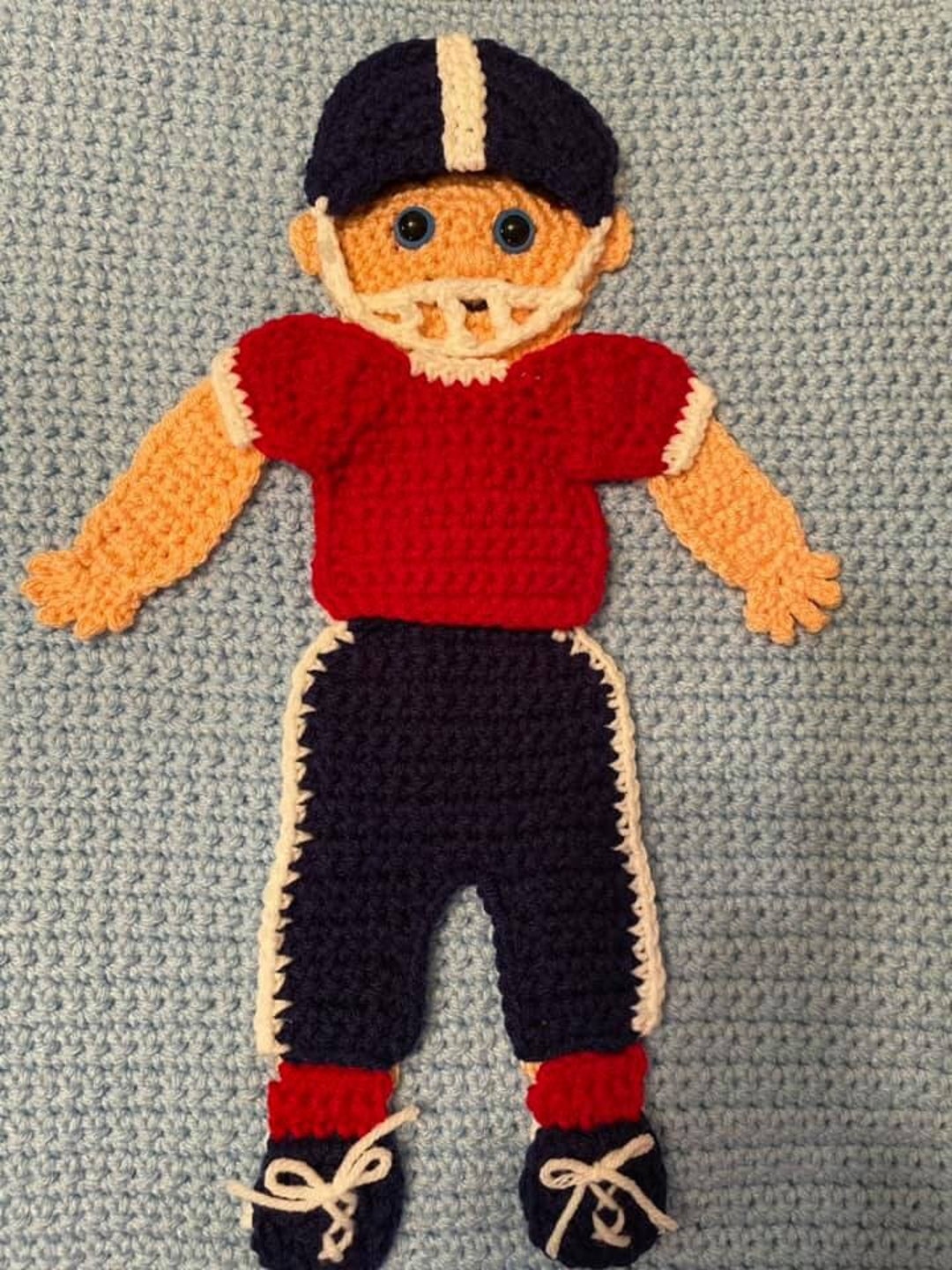 Dress up Doll, Football Outfit PDF Pattern to Download - Etsy