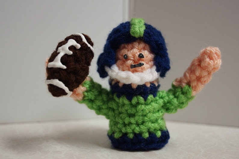 Football Player, Finger Puppets - Etsy