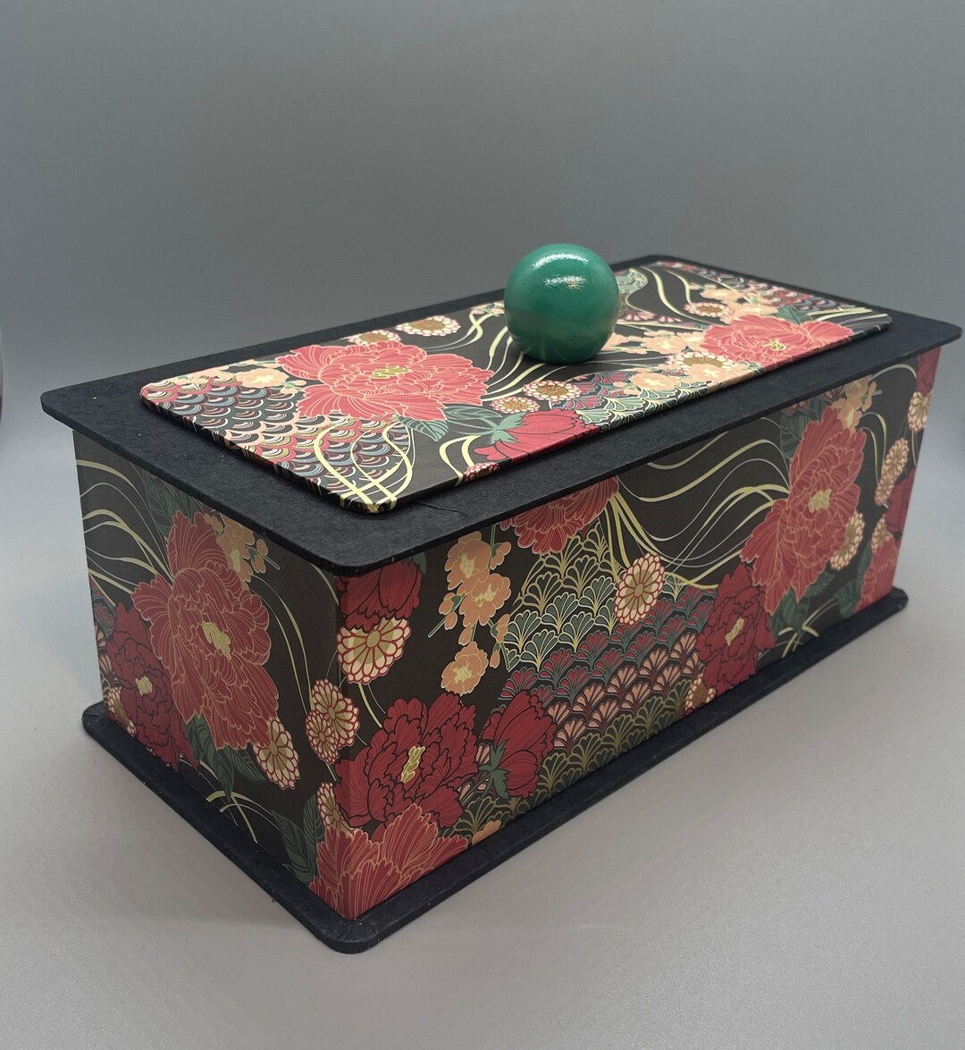 Italian Florentine Paper Covered Hand Made Box for Desk, Table, Home ...