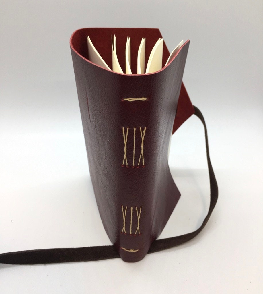 Handmade Brown Leather Notebook/journal/diary/sketchbook - Etsy