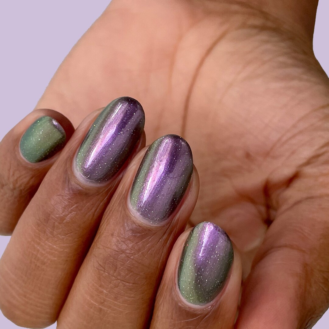 Black Pearl Duochrome Nail Polish Cirque Colors Tahitian Pearl Vegan - Etsy