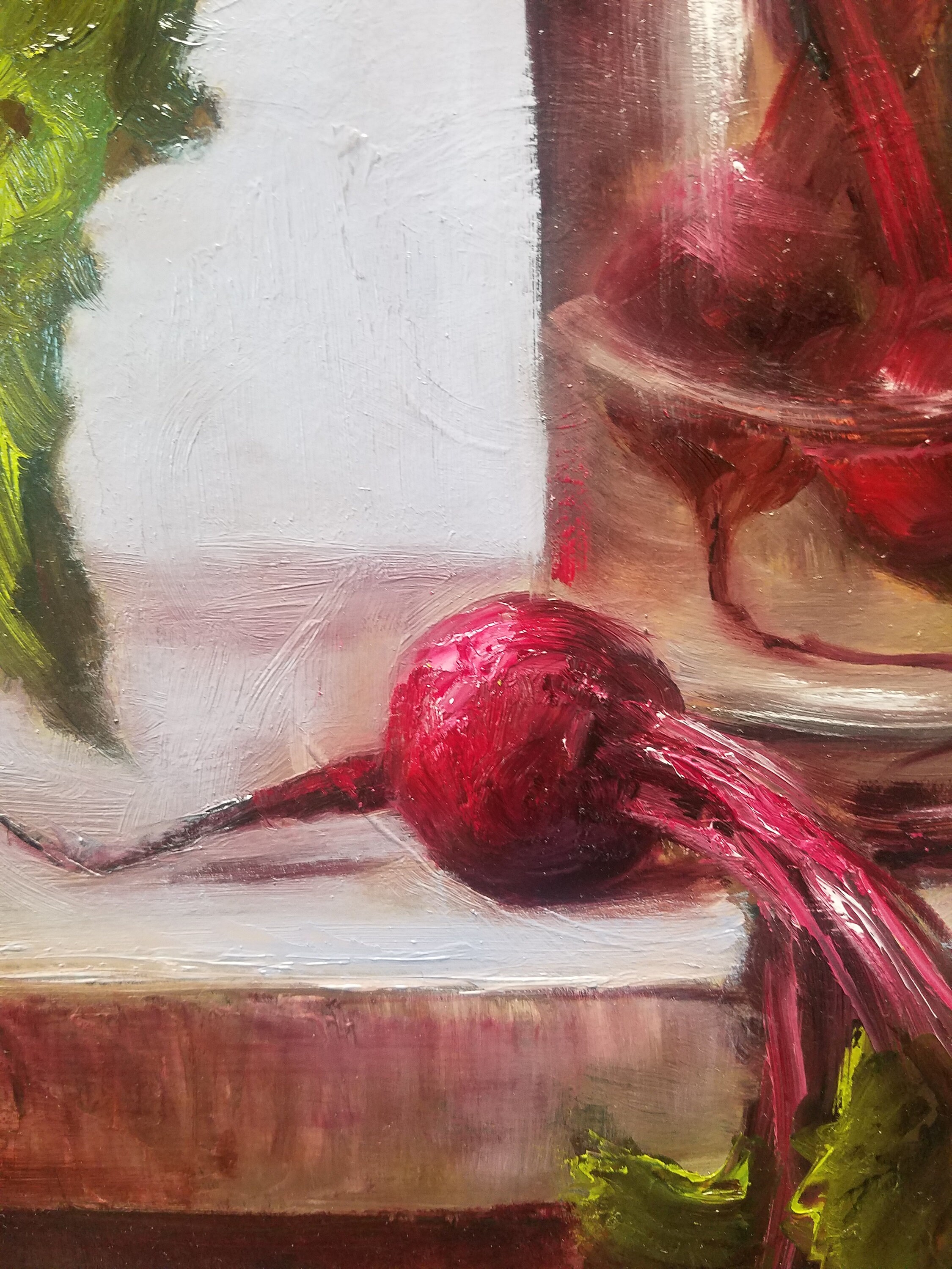Beets Painting, Original One-of-a Kind Oil Painting, Still Life ...