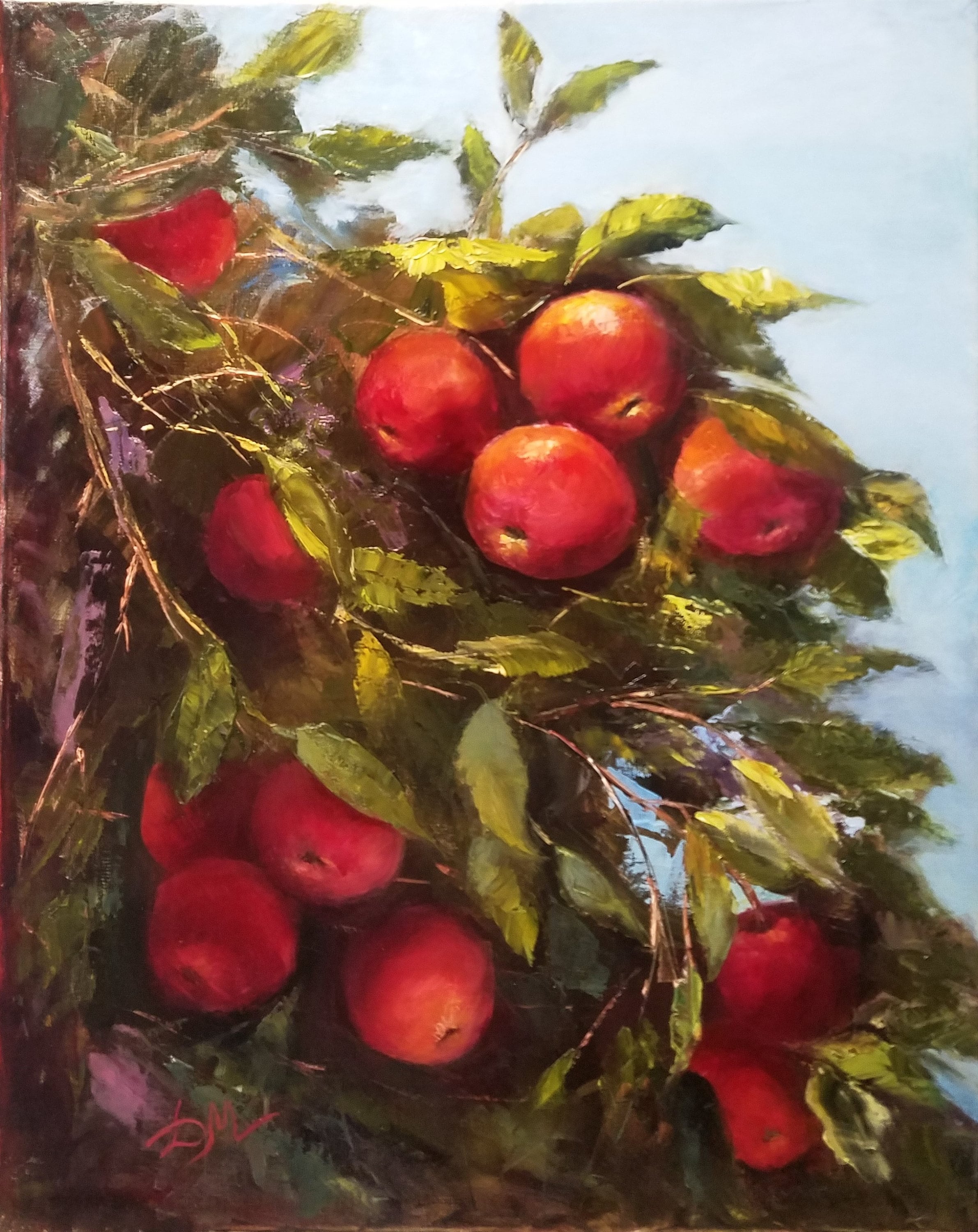 Apple Tree Painting