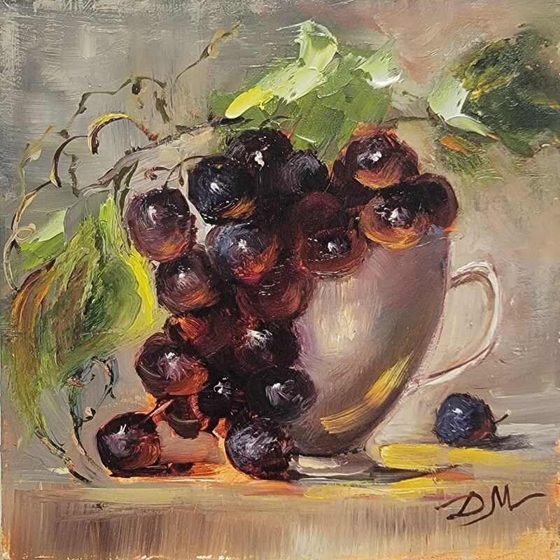 Grapes Painting - Etsy