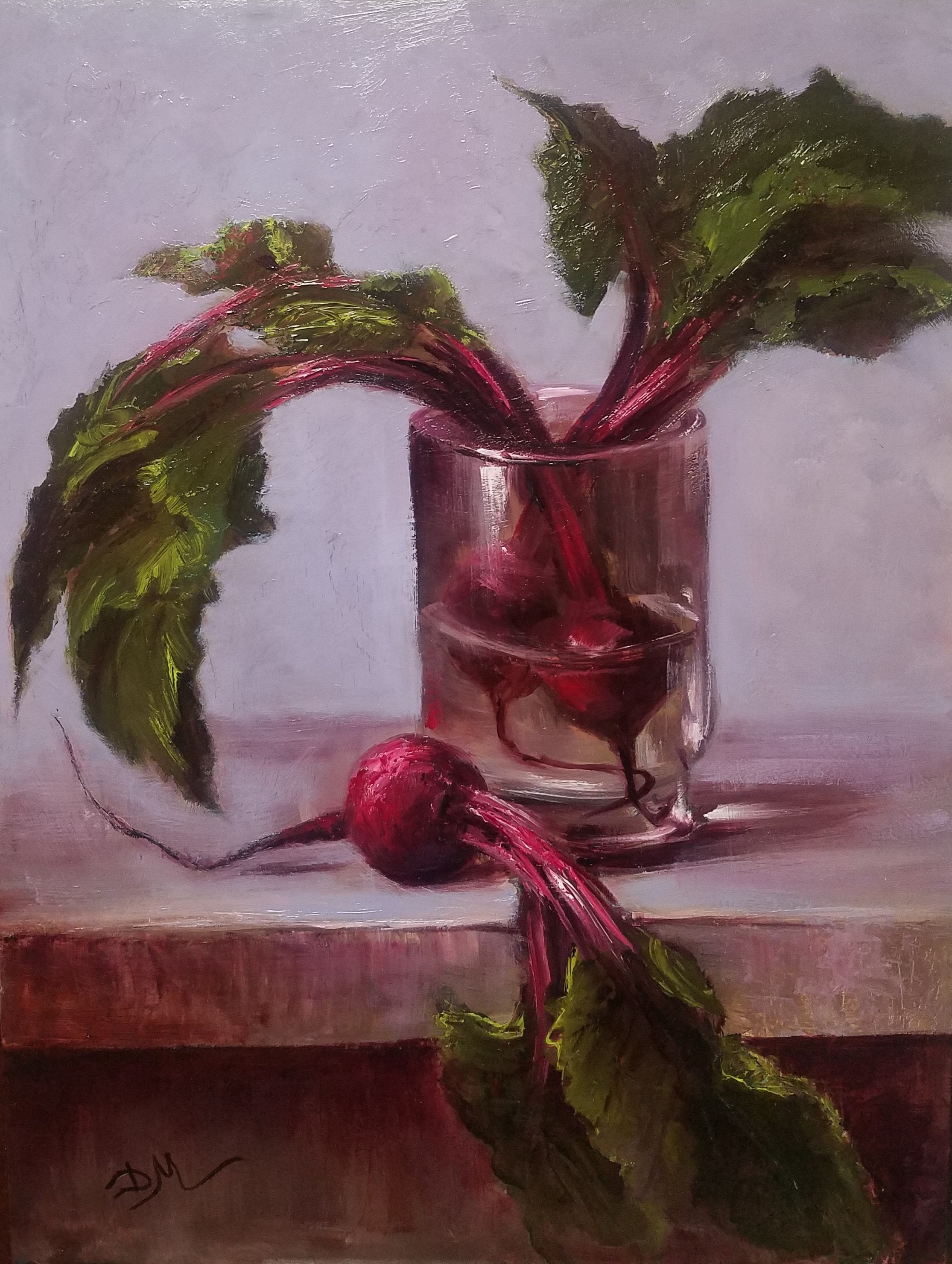 Beet Painting