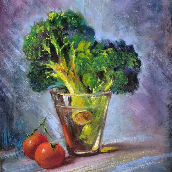 Vegetable Paintings - Etsy