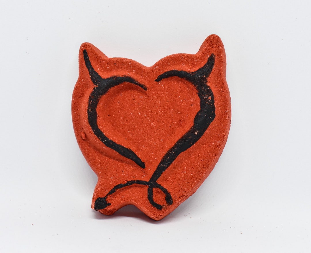 Devil's Heart Bath Bomb - Etsy