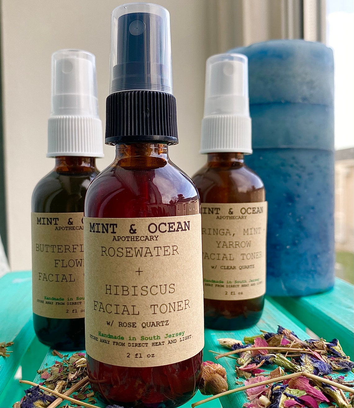 Moringa, Mint + Yarrow Facial Toner - Etsy