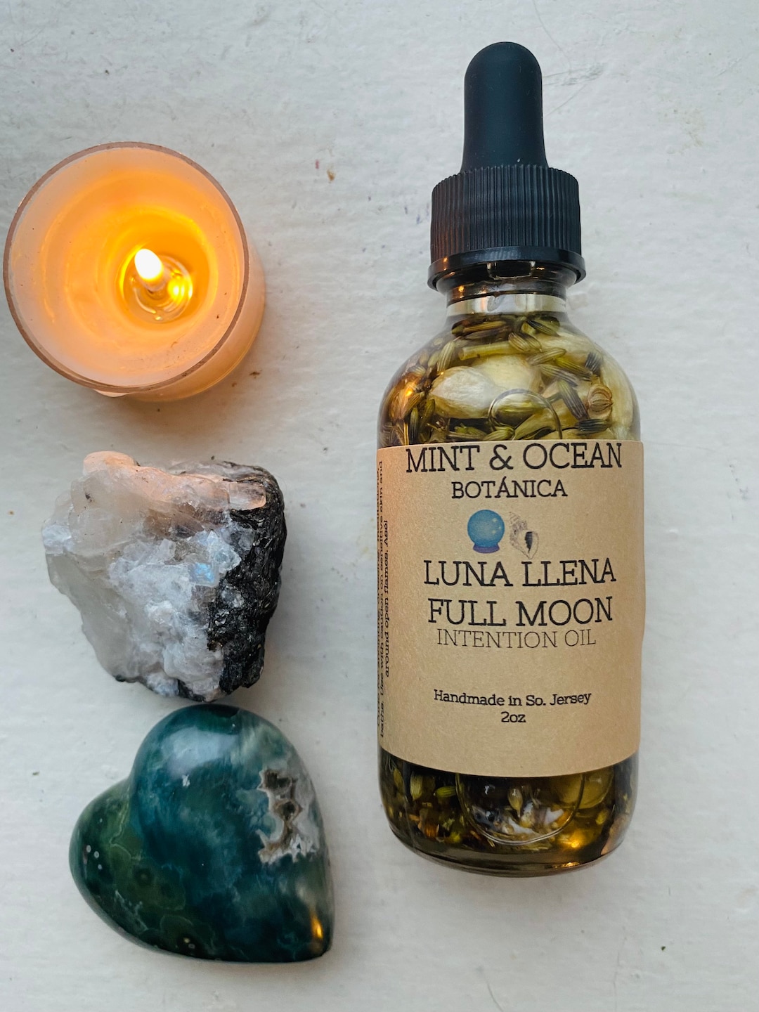 Luna Llena / Full Moon Intention Oil - Etsy