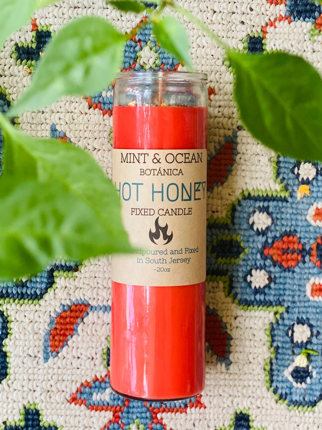 Hot Honey Fixed Candle - Etsy
