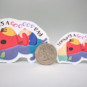 Holographic Pascal Good Day ACNH Sticker - Etsy