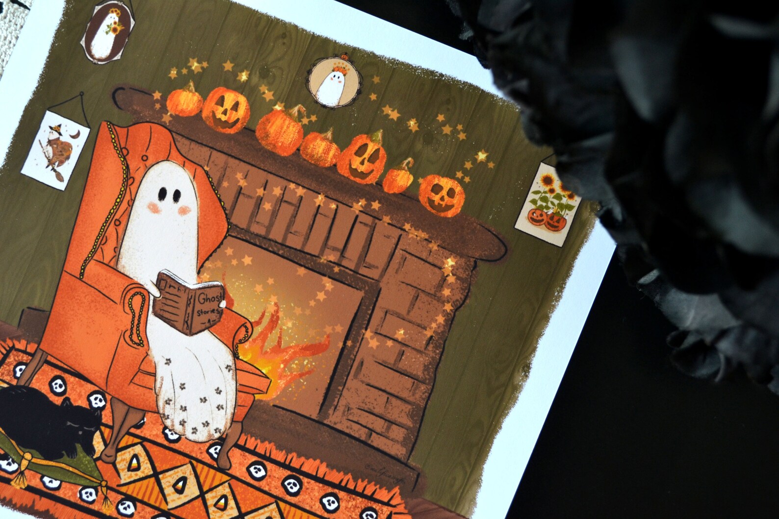 Ghost Stories Art Print | Etsy