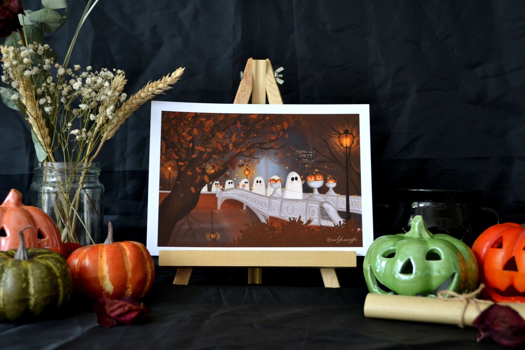 Ghost Walk Tour Art Print - Etsy
