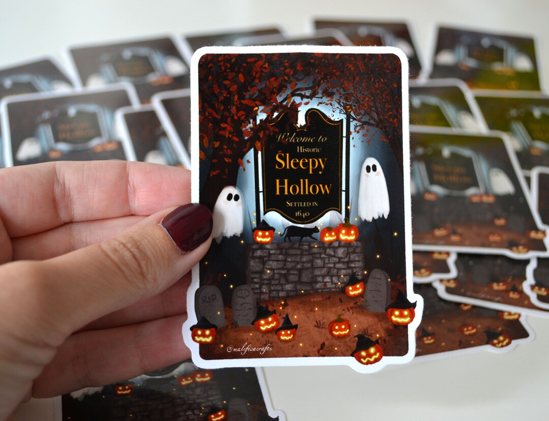 Sleepy Hollow Vinyl Sticker - Etsy