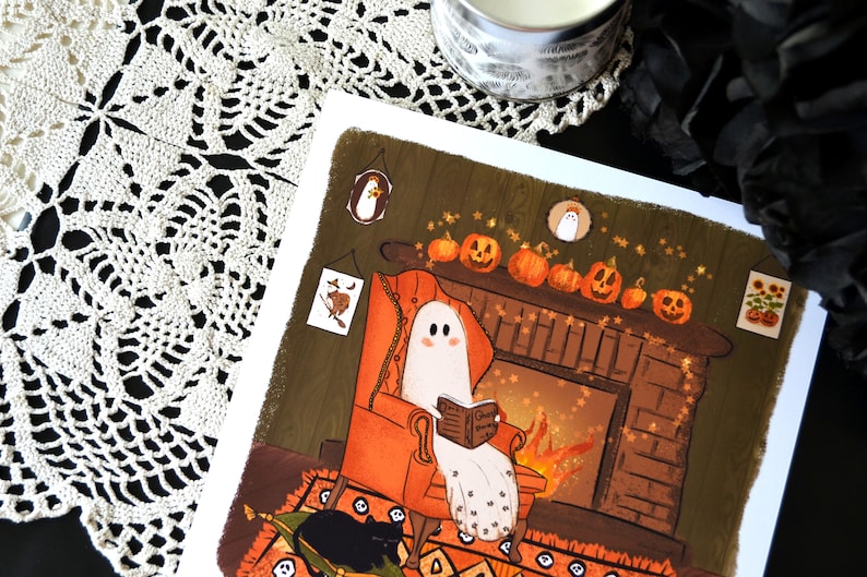 Ghost Stories Art Print - Etsy