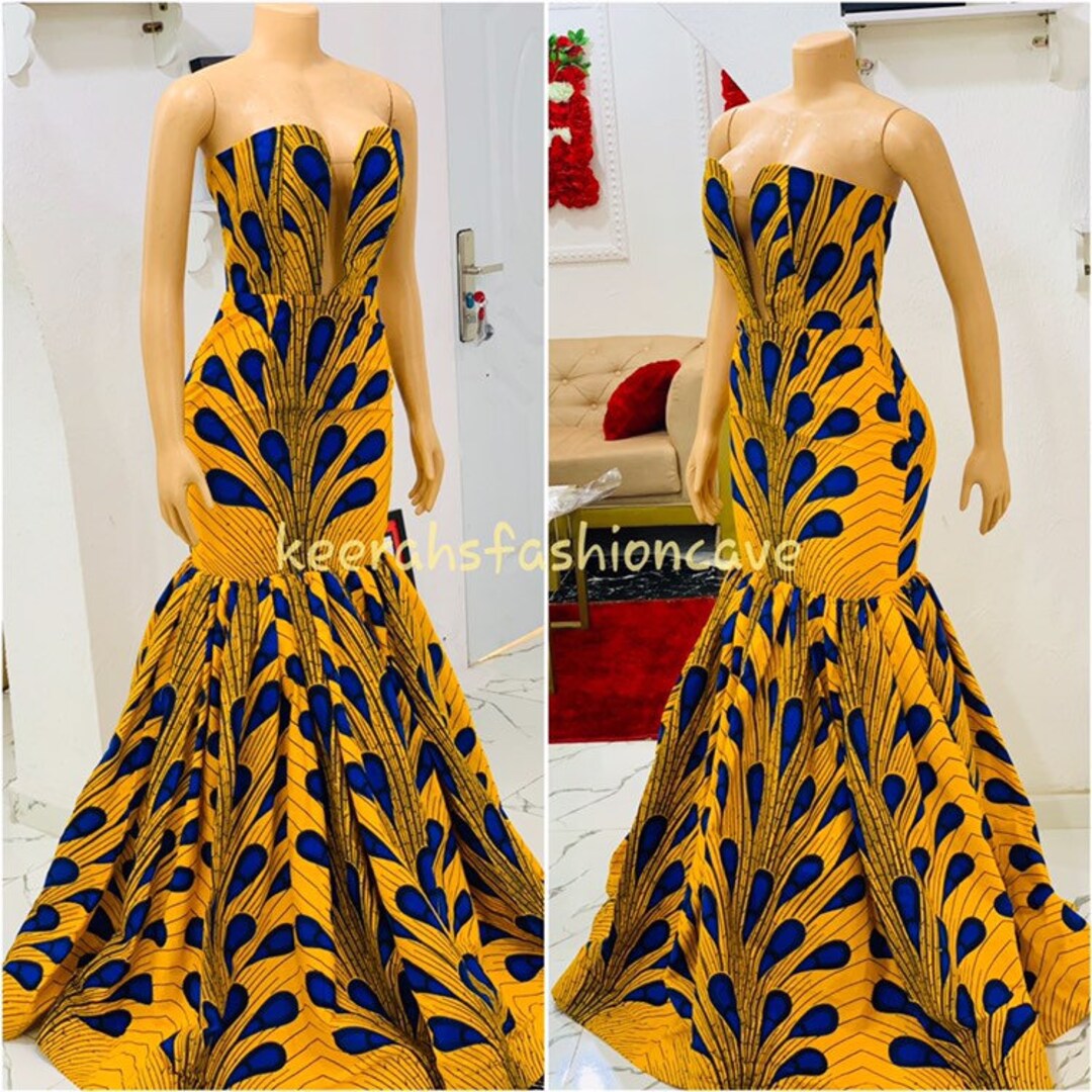 African Prom Dressafrican Clothing for Womenafrican Print - Etsy