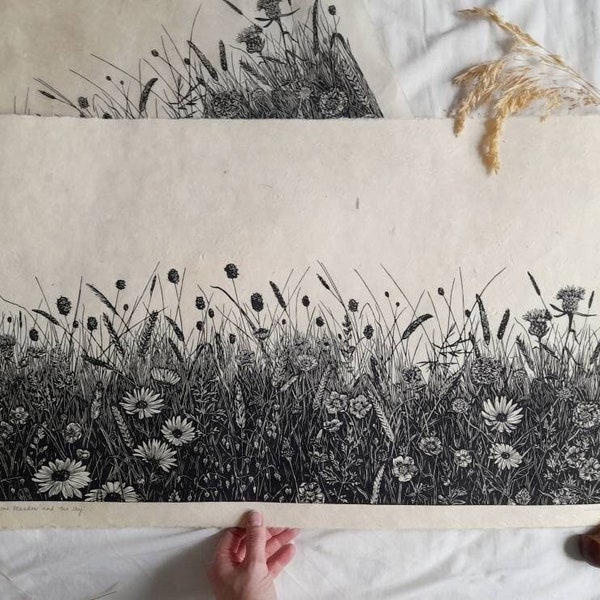 Lino Prints - Etsy UK