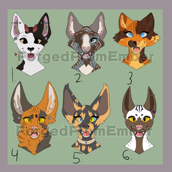 Fursona Base - Etsy