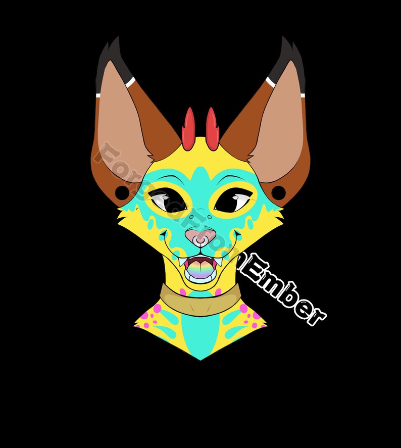 Adoptable Fursona Base Edit Feline Cat Canine Dog base by - Etsy