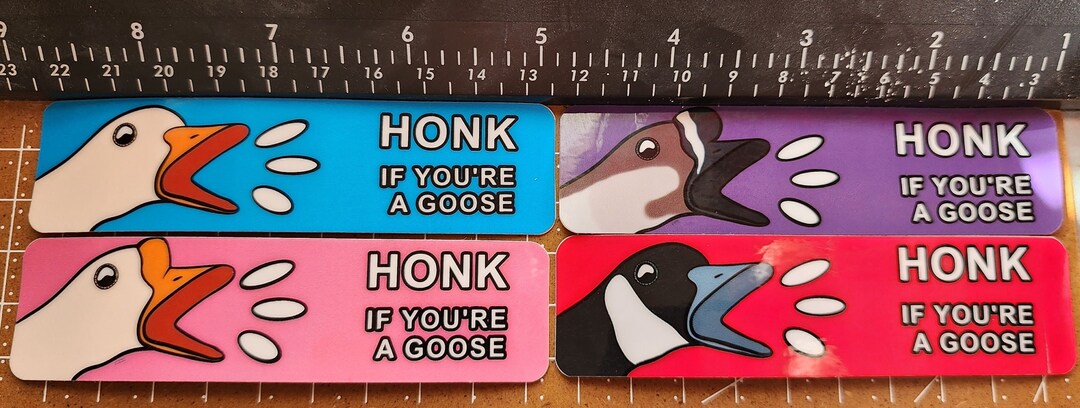 HONK If You're A Goose MINI Stickers! - Etsy