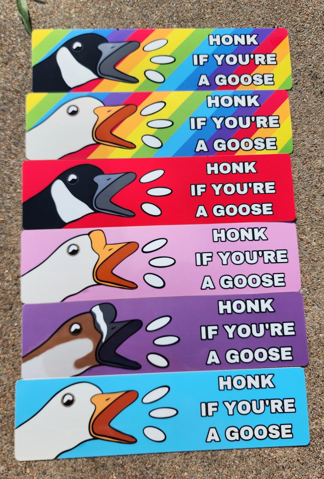 HONK If You're A Goose Bumper Stickers - Etsy