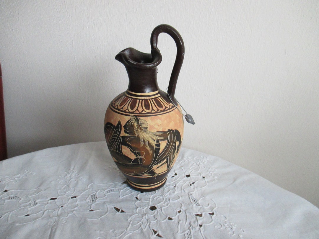 Reproduction , Greek Ceramic Vase, Greek Mythology, Handcrafted - Etsy