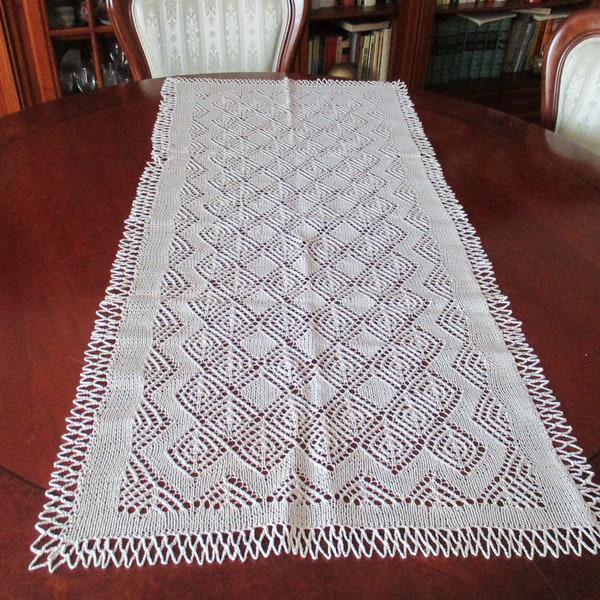 Knitted Doily - Etsy