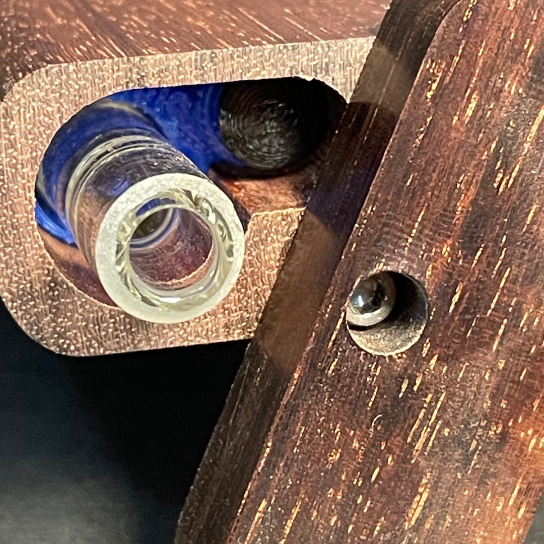 Katalox Futostash X #4039 - Glass One Hitter - Stash Box - Dugout - Etsy