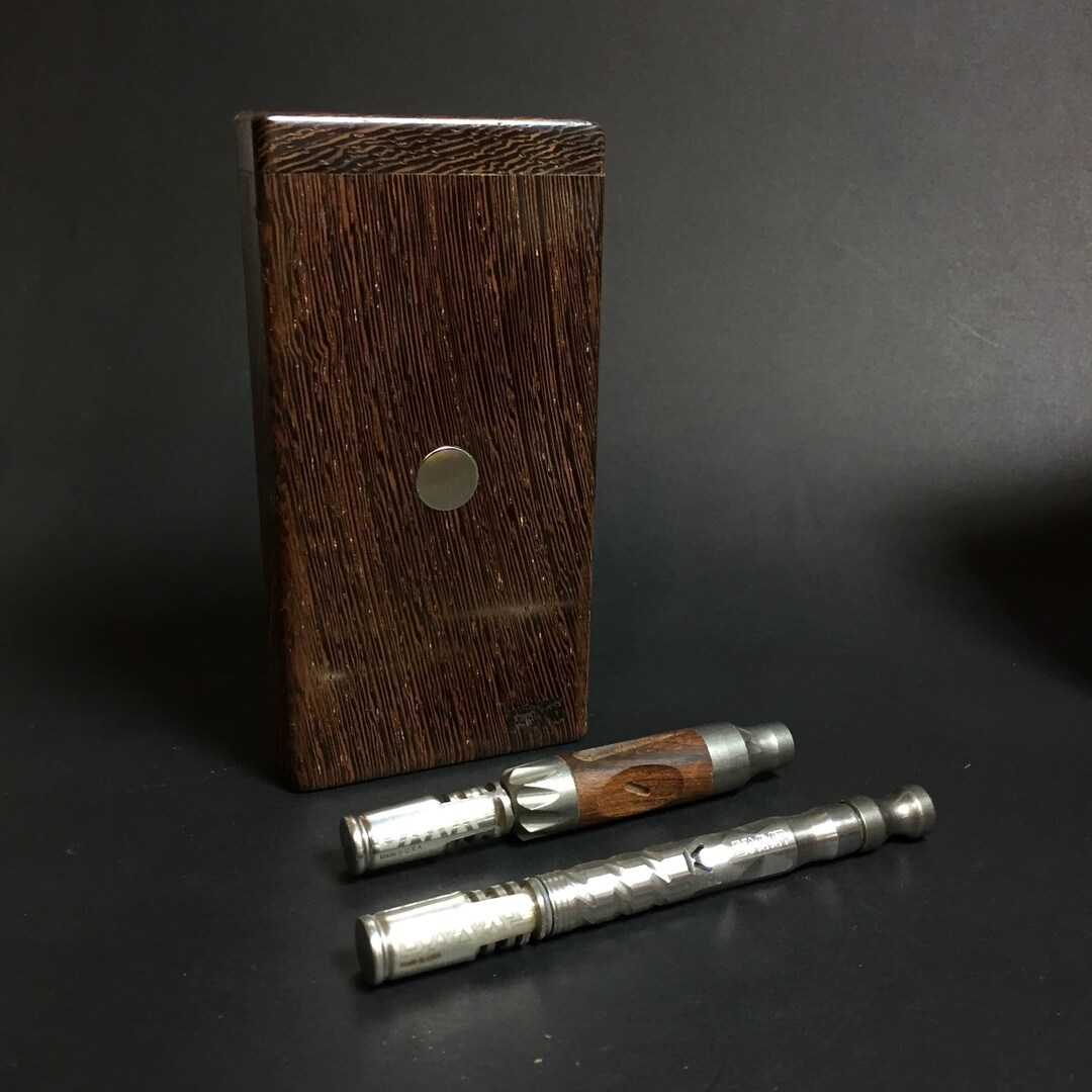 Futostash XL+ Wenge - Storage for Dynavap Vaporizers - Dynavap Dugout ...