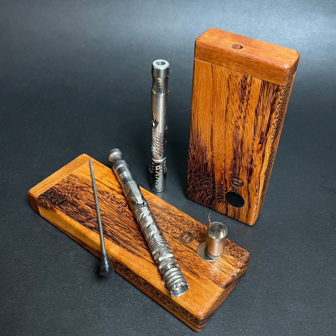 Futostash Z - Tigerwood - Case for Dynavap Vaporizers and Old School ...