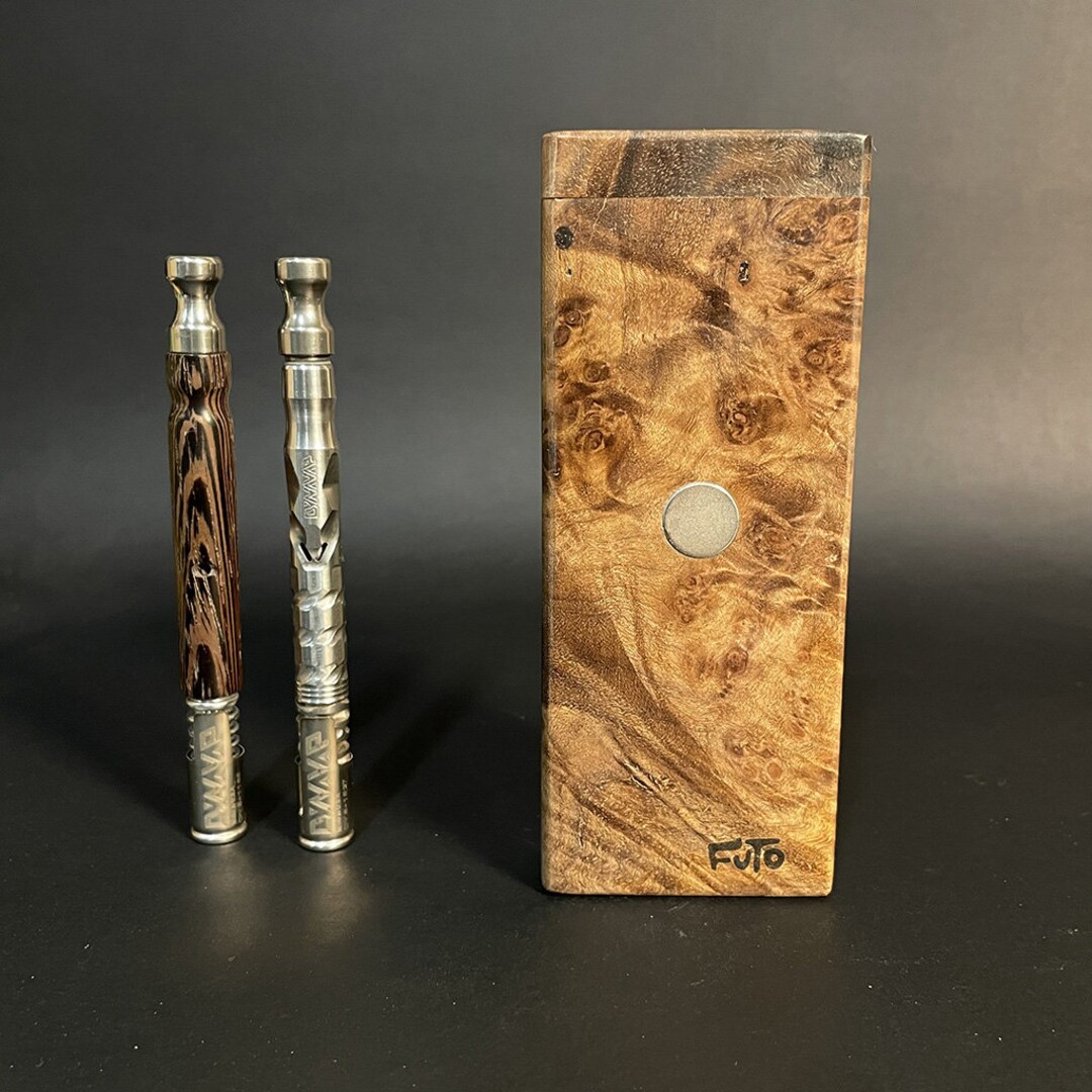 Galaxy Burl Futostash XL 4104 Stabilized Burl & Resin Dynavap Simrell Madheaters Stash Box - Etsy