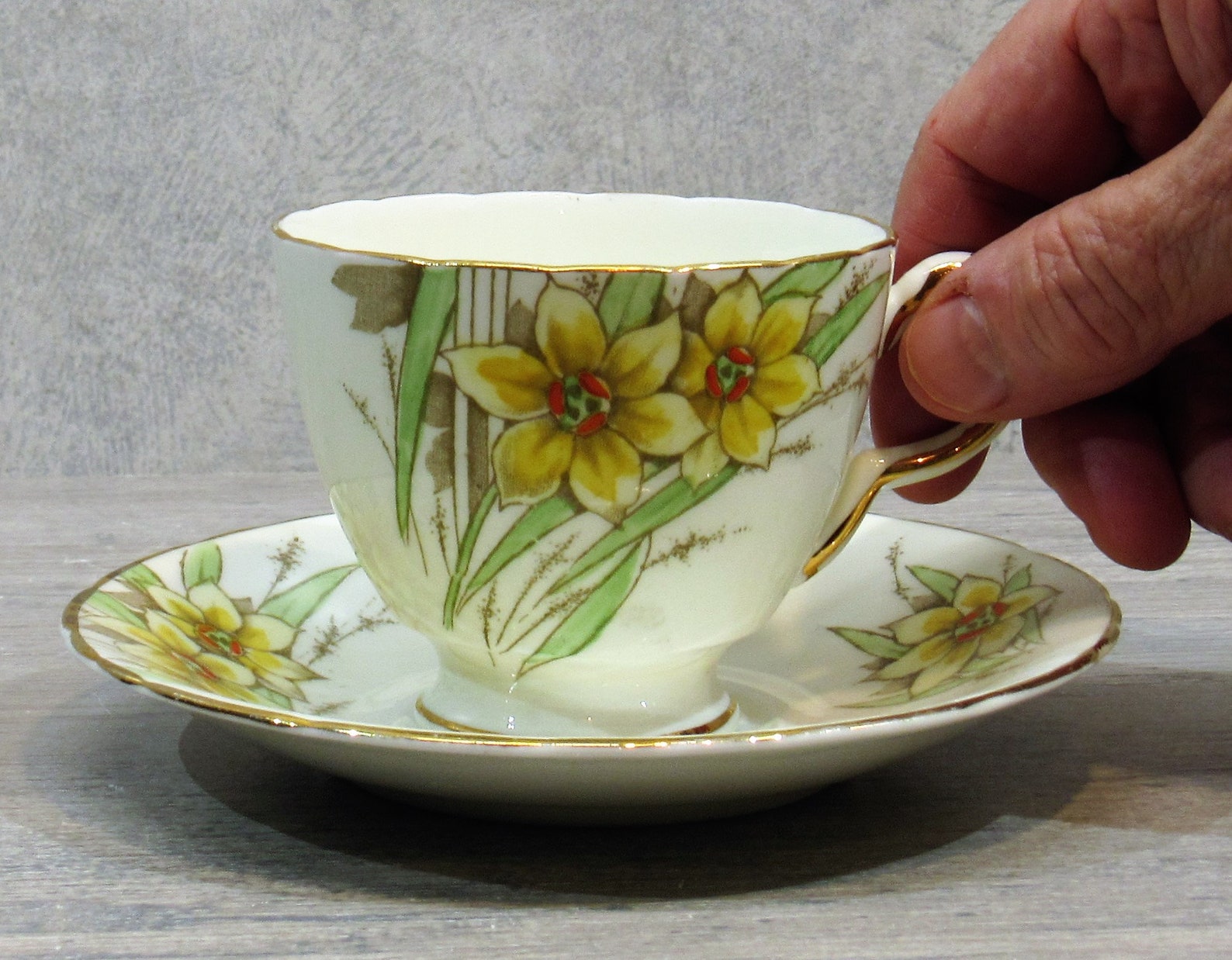 VTG DELPHINE CHINA Tea Cup & Saucer Made in England | Etsy