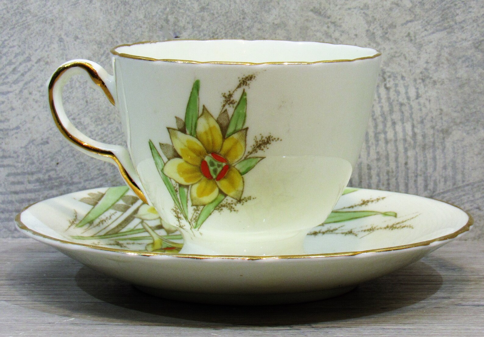 VTG DELPHINE CHINA Tea Cup & Saucer Made in England | Etsy