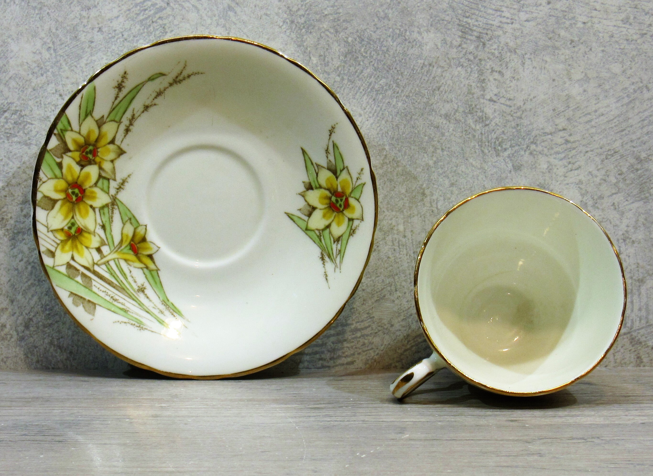 VTG DELPHINE CHINA Tea Cup & Saucer Made in England | Etsy