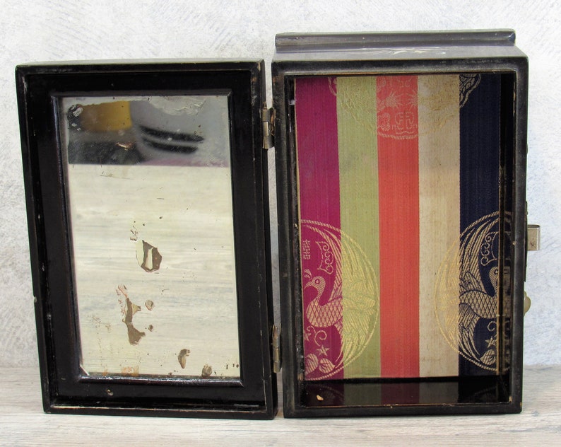 VTG Chinese JEWELRY BOX Inlaid Abalone/mother of Pearl in - Etsy