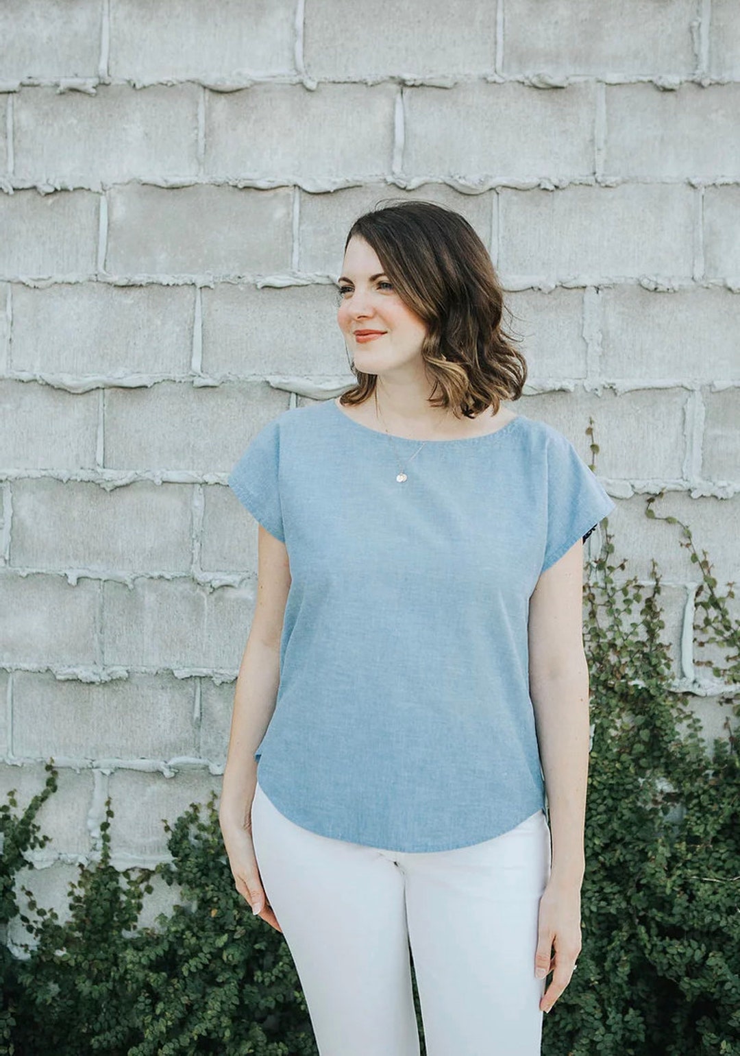 Sew to Grow, Bondi Top, PAPER PATTERN, Shirt Pattern - Etsy