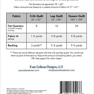 Boston Bricks, Kate Colleran Designs, PAPER PATTERN ONLY, Fat Quarter ...