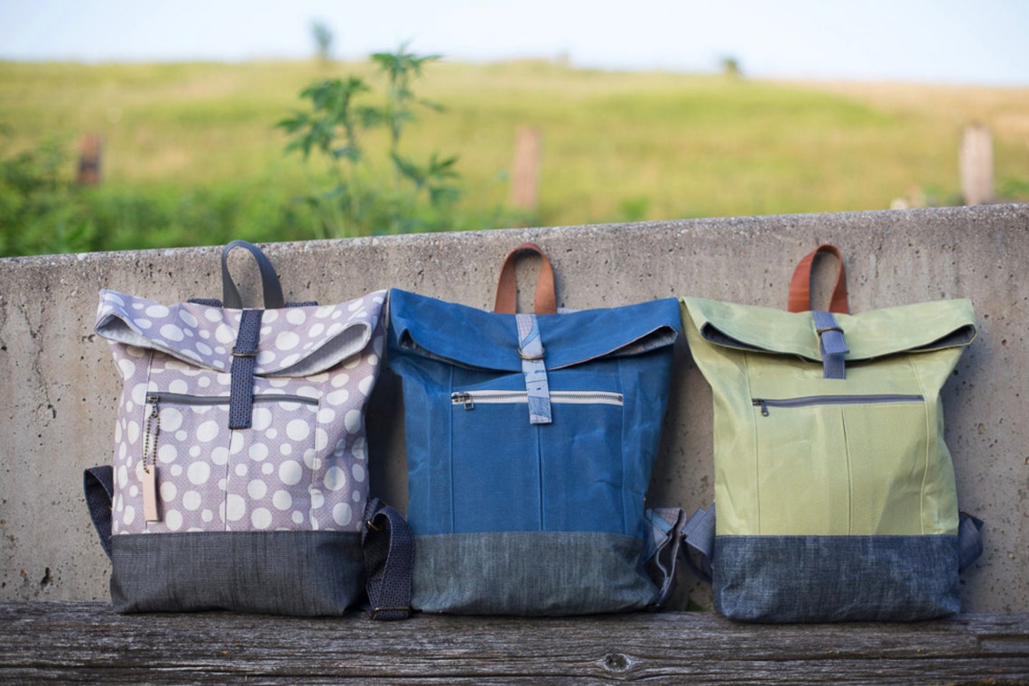 Range Backpack Sewing Pattern, Noodlehead Bag Pattern, Foldover ...