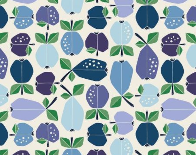 Cotton and Steel, Orchard in Azure, Under the Apple Tree, Loes Van ...