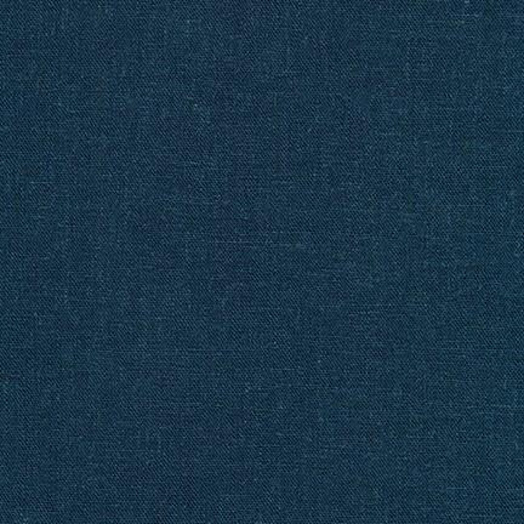 Brussels Washer in Indigo, Solid Indigo Blue, Linen Rayon Blend ...