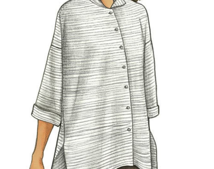 London Shirt Pattern, PAPER PATTERN, the Sewing Workshop, Women's ...