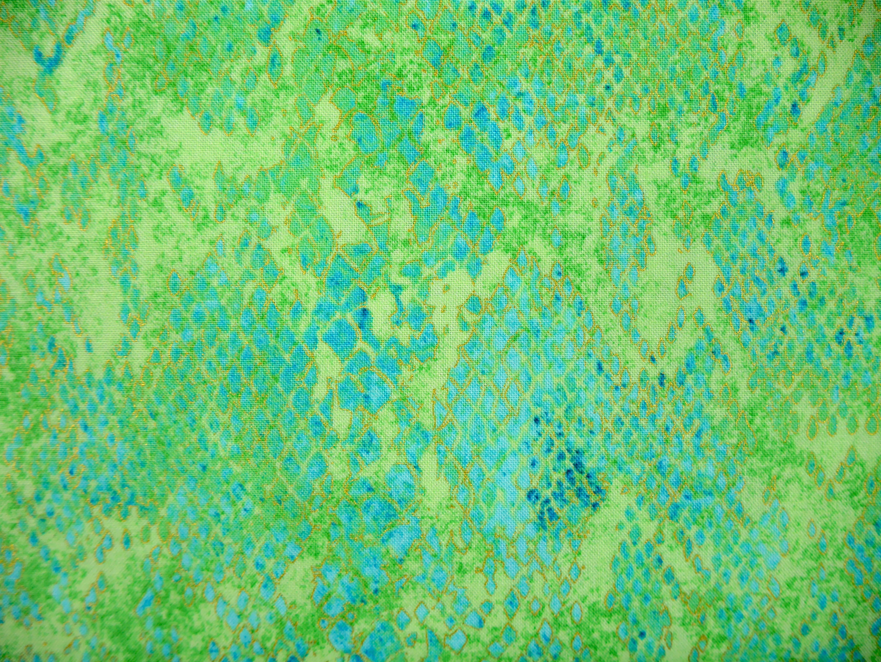 Sold by Yard And Cut Continuous Blue Snake*Metallic* By Deborah Edwards ...