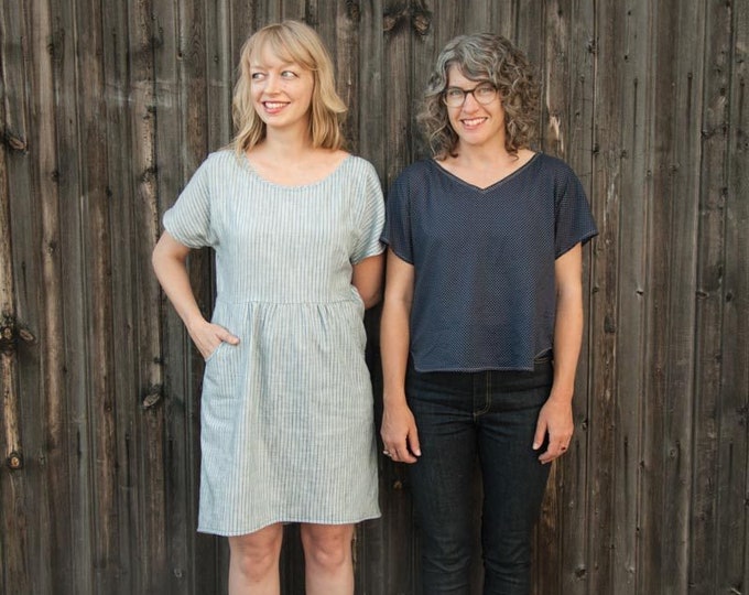 Fancy Tiger, Fen, Paper Pattern ONLY, Dress and Top Pattern, Pattern ...