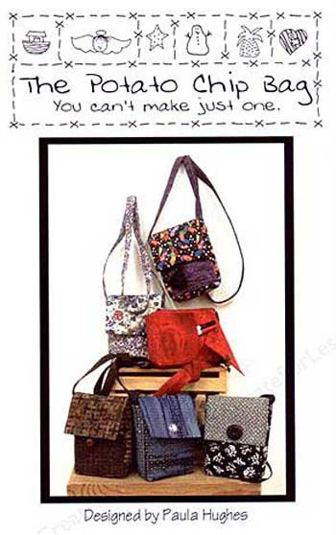 The Potato Chip Bag, PAPER PATTERN - Etsy